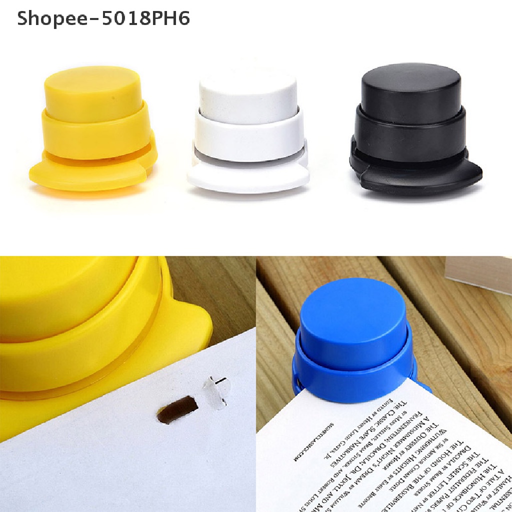 [YKPH] 1X Office Home Staple Free Stapleless Stapler Paper Binding ...