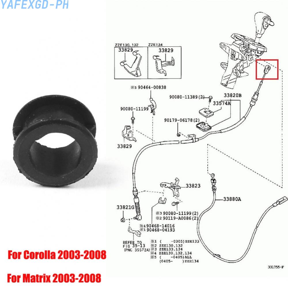 1*Automatic Transmision Shift Shifter Cable Bushing For Toyota Corolla ...