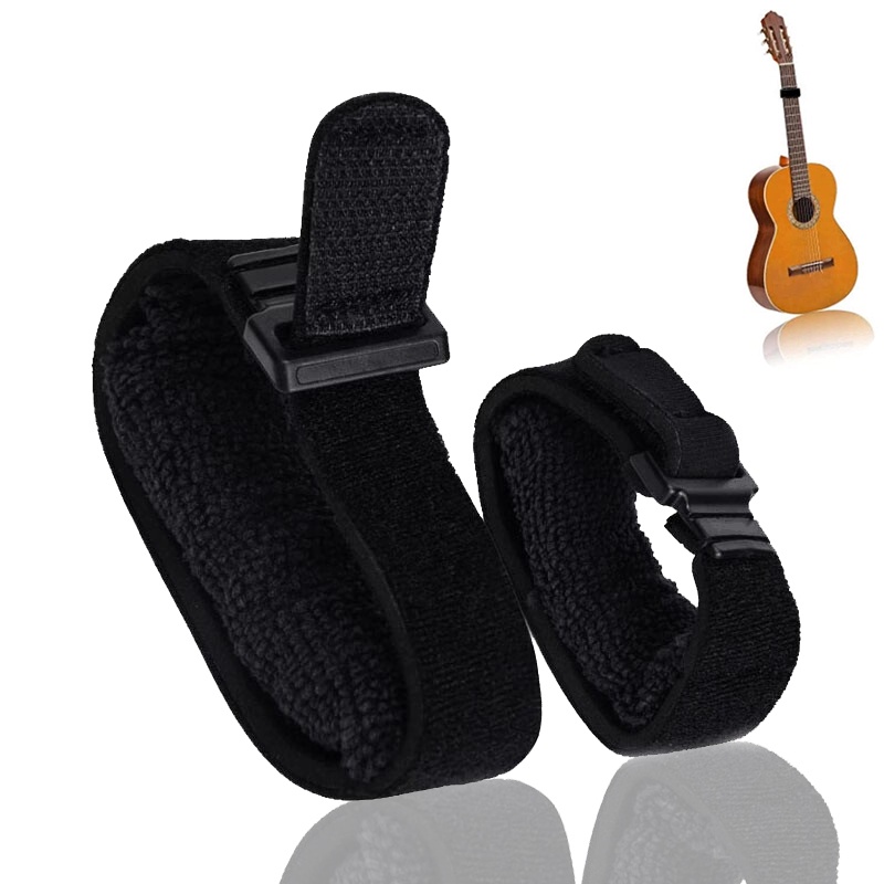 2Pcs Guitar Fingerboard Wrap String Mute Strap Muter Fretboard Muting ...