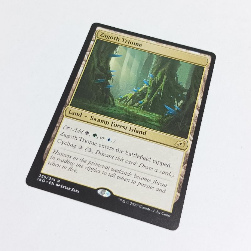 MTG Card ZAGOTH TRIOME Magic the Gathering Trading Card Game Land ...
