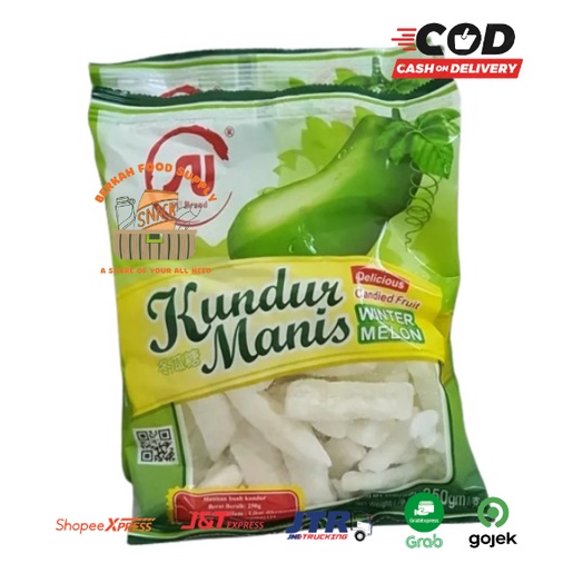Kundur Manis Winter Melon / Tangkue Cake pliers / Candied Fruit ...