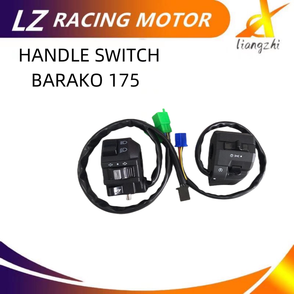 MOTORCYCLE PARTS HANDLE SWITCH ASSY SET FOR BARAKO 175 | Shopee Philippines