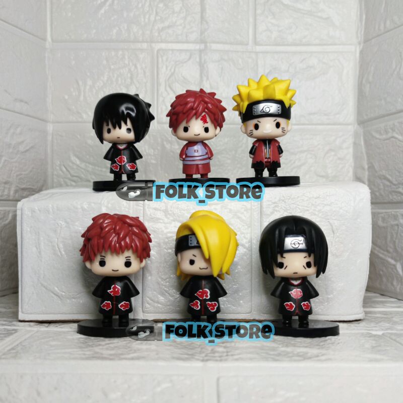 Naruto Chibi Akatsuki Action Figure | Shopee Philippines