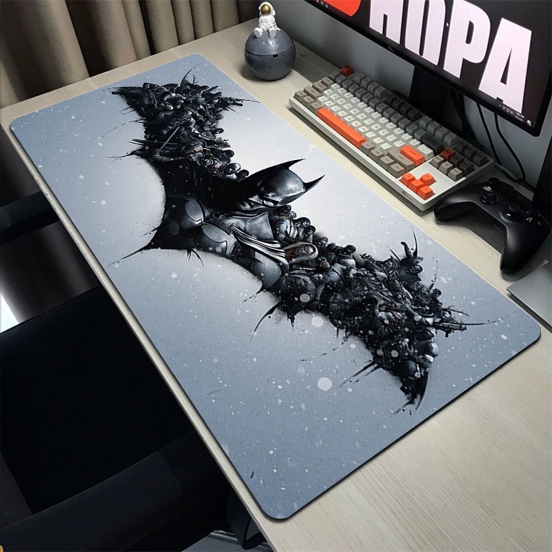 Batmans Mouse Pads Gaming Mousepad Gamer Rubber Mat Deskmat Keyboard ...