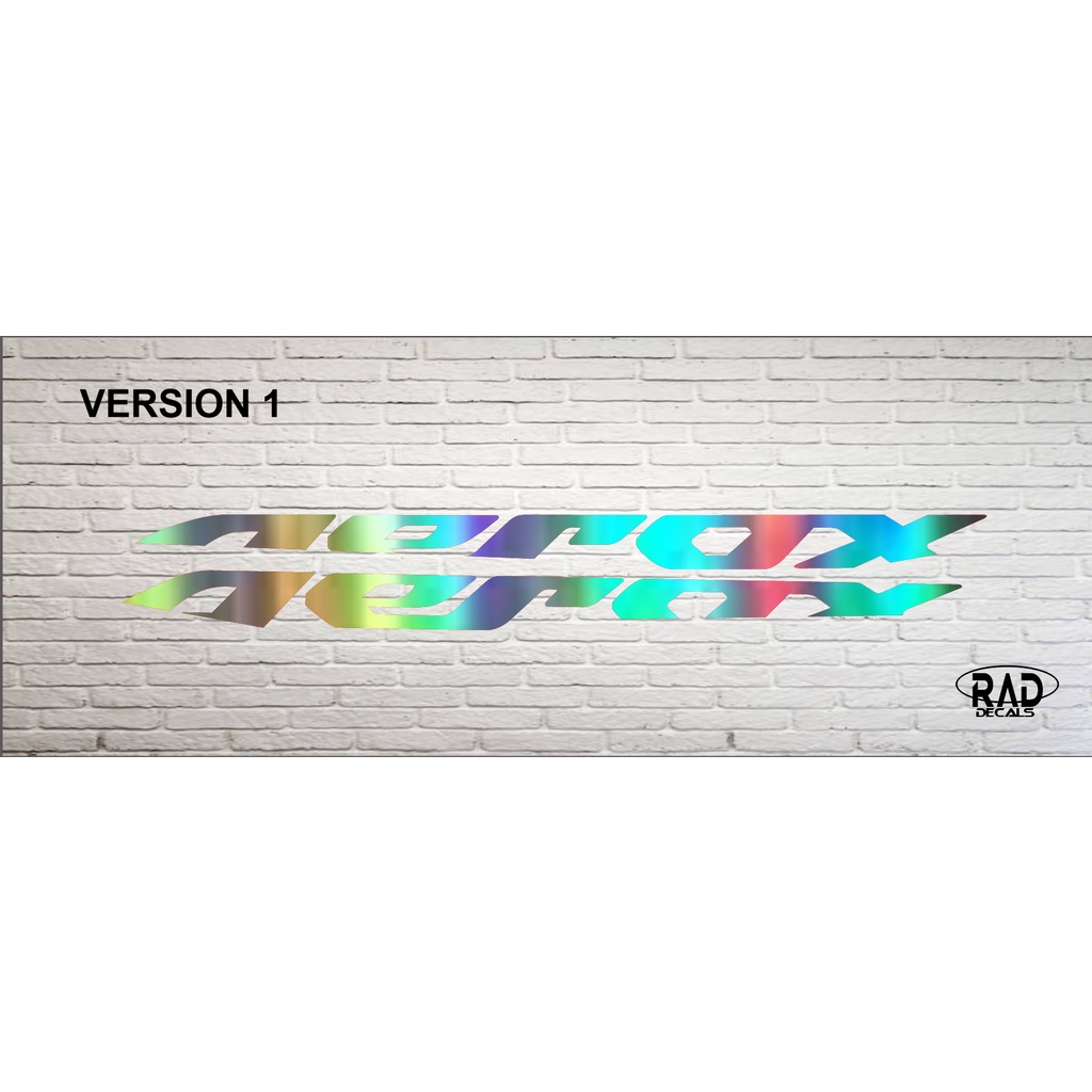 AEROX V1 SIDE STICKER Z | Shopee Philippines