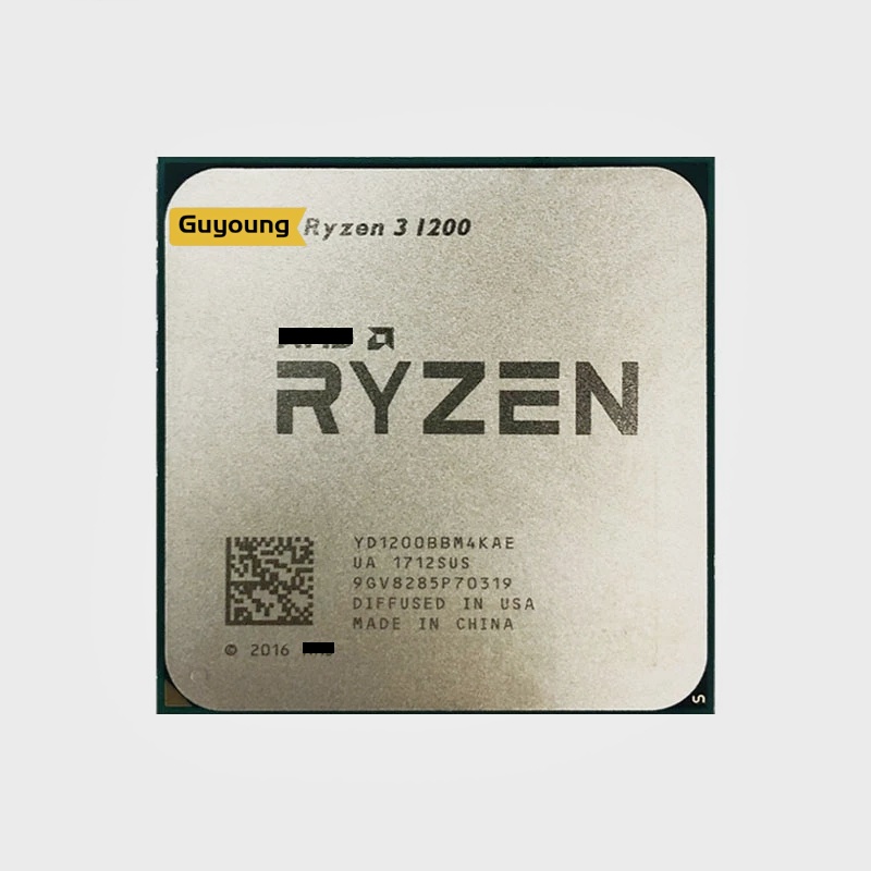 Ryzen 3 1200 R3 1200 3.1 GHz Used Zen Gaming 0.014 micron Quad-Core ...