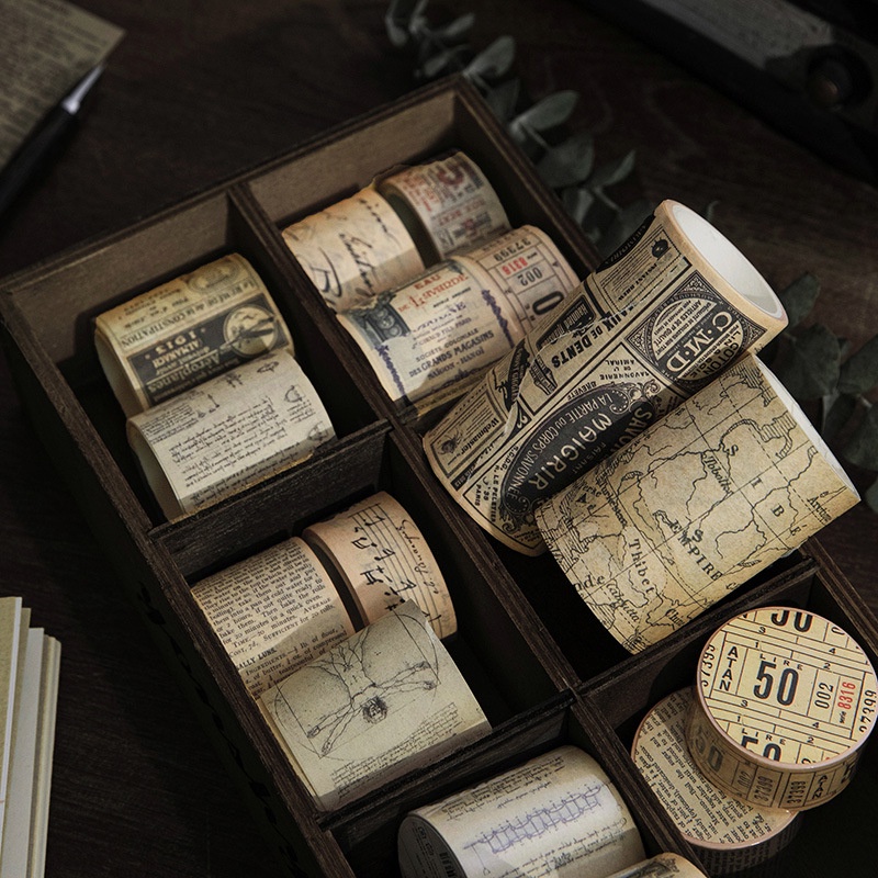 Retro nostalgic map text creative and paper tape | Shopee Philippines