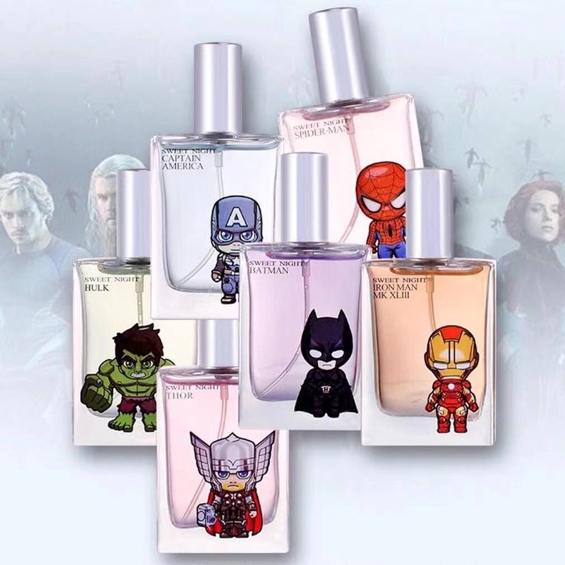 Sweet Night mini Marvel Perfume 30ml Original super hero Iron Man ...