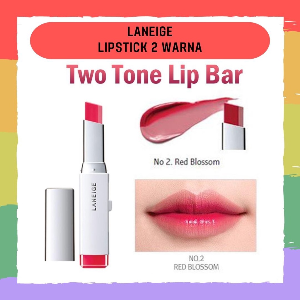 Lipstick Laneige Two Tone Lip Bar Ombre Look Lipstick 2 Colors in 1 ...