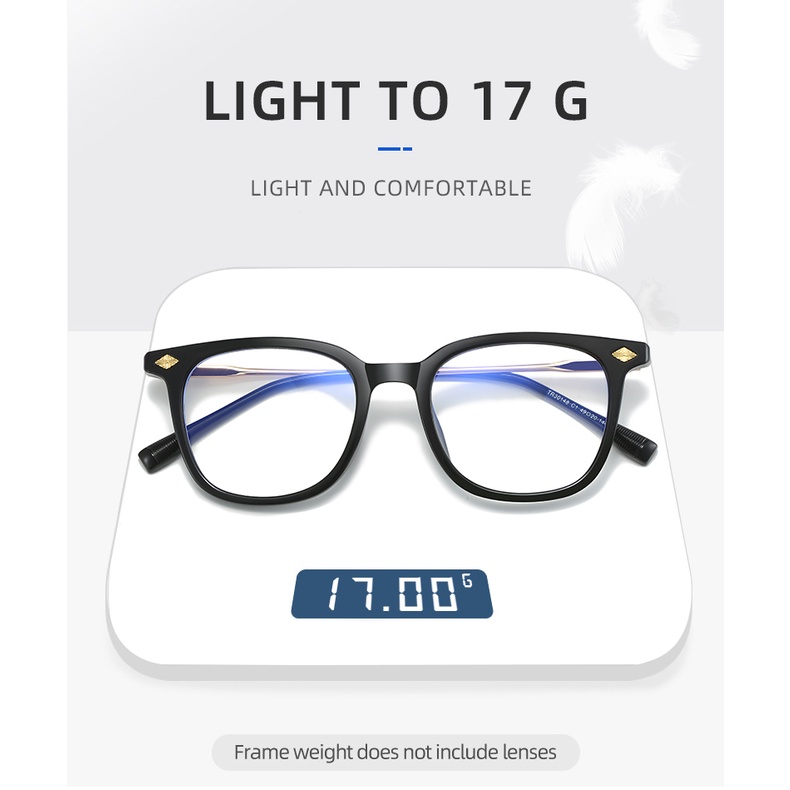 Photochromic Anti RadiationComputer Graded Eyeglasses For Women Men ...
