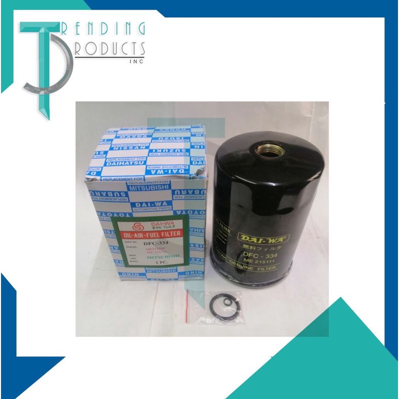 Daiwa Fuel Filter DFC-334 for Mitsubishi Canter 4D33 FE50C-53C,FE63C ...