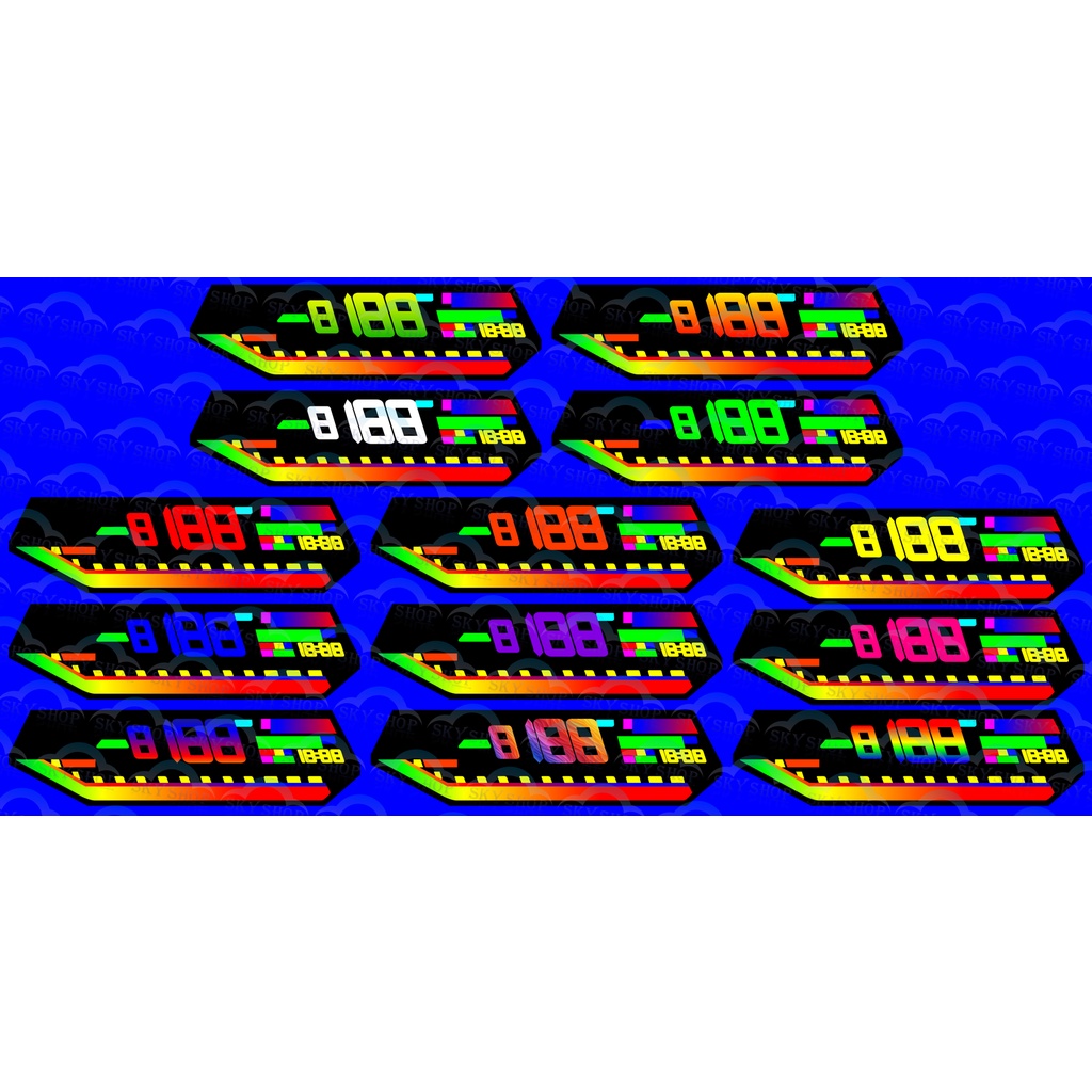 RS150 Honda Winner X Speedo meter Inner Sticker CBR150r (DIY) [Bukan ...