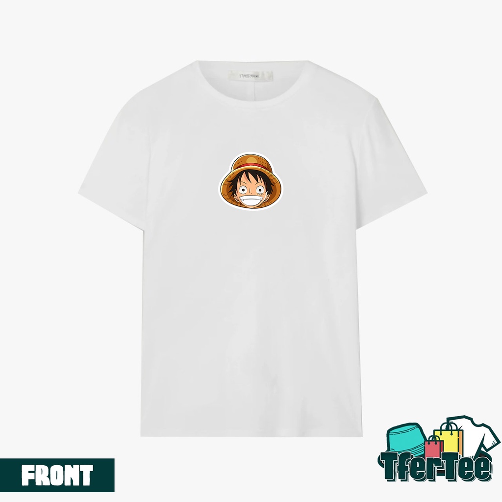 OnePiece Luffy Smile Dri-Fit Round Neck Unisex Drifit Shirt | Shopee ...