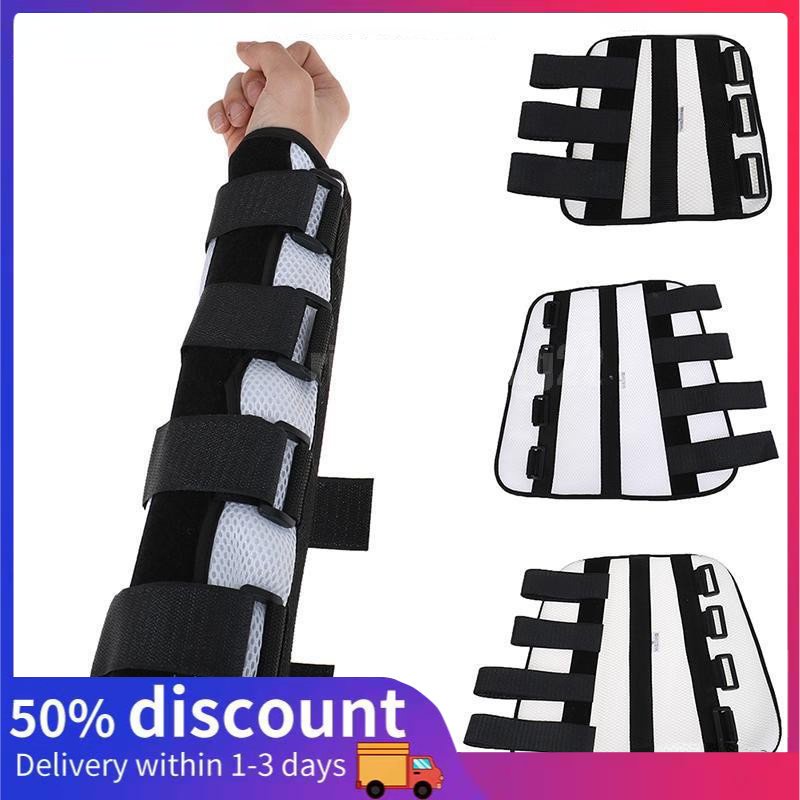 【1-2 Days Delivery】S/M/L Adjustable Arm Splint Elbow Brace Support ...