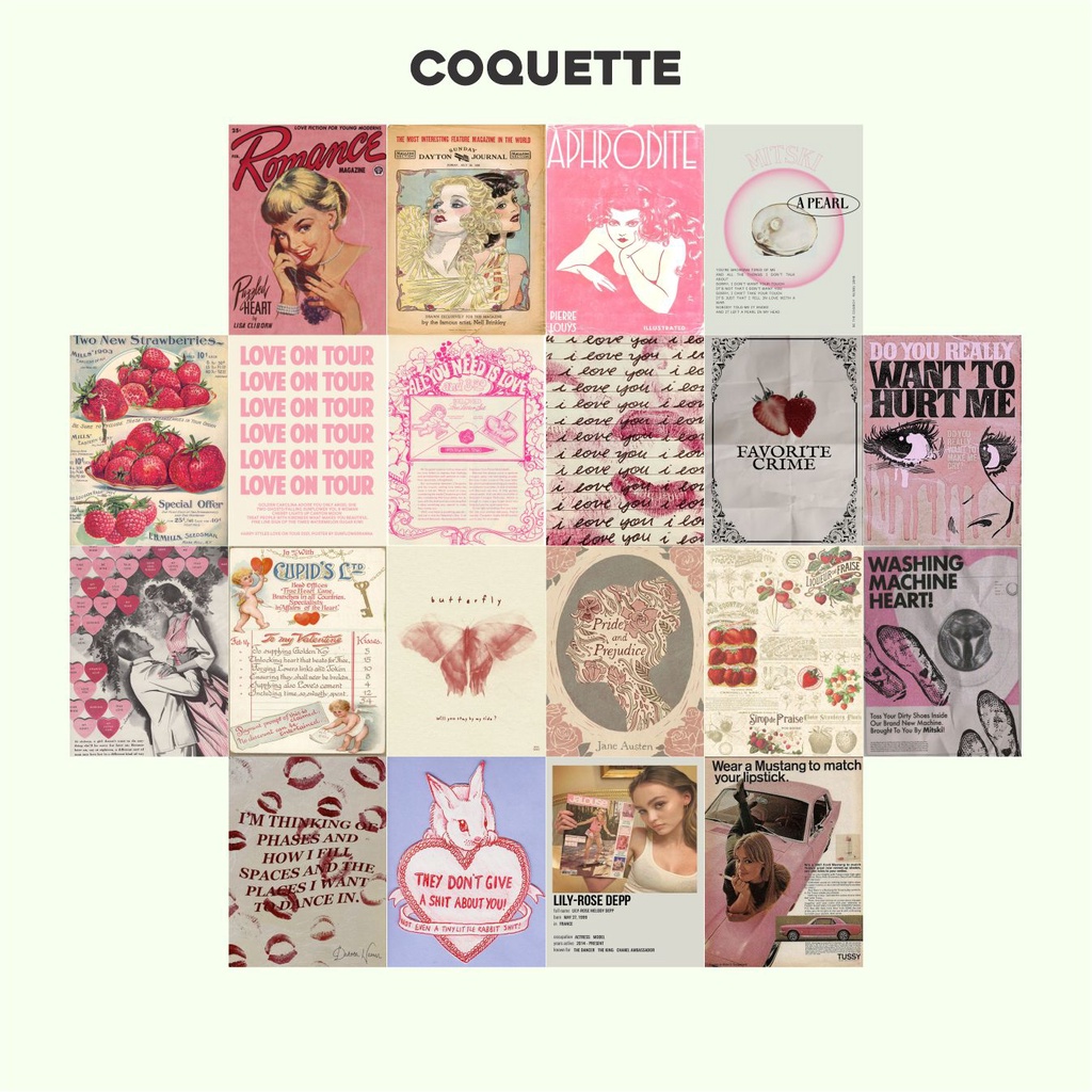 Cute Pretty Wall Poster/Wall Decor | Shopee Philippines