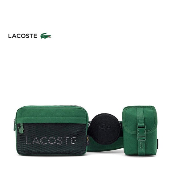 ORIGINAL!!! MULTIPOCKET Men's LACOSTE body Bag WITH GIFT BOX/PAPER BAG ...