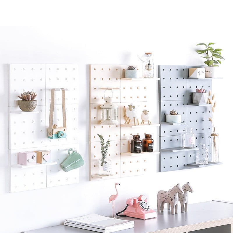 DIY Wall Storage Rack Storage Shelf Storage Organizer Wall Decor ...