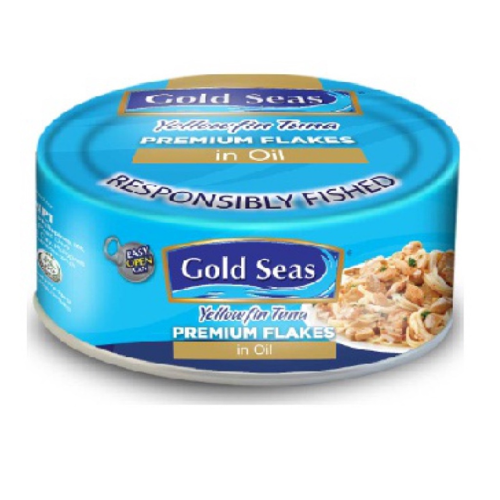 Gold Seas Yellow Fin Premium Tuna Flakes In Oil 170g | Shopee Philippines