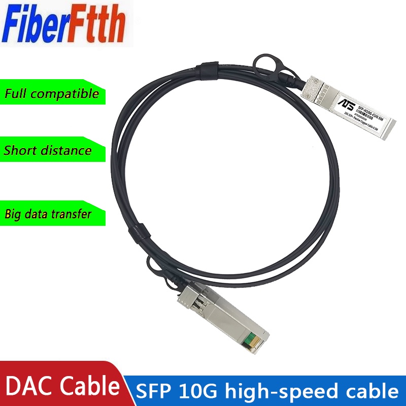 10G SFP+ Direct Attach Passive Copper Cables DAC Cable Direct Attach ...