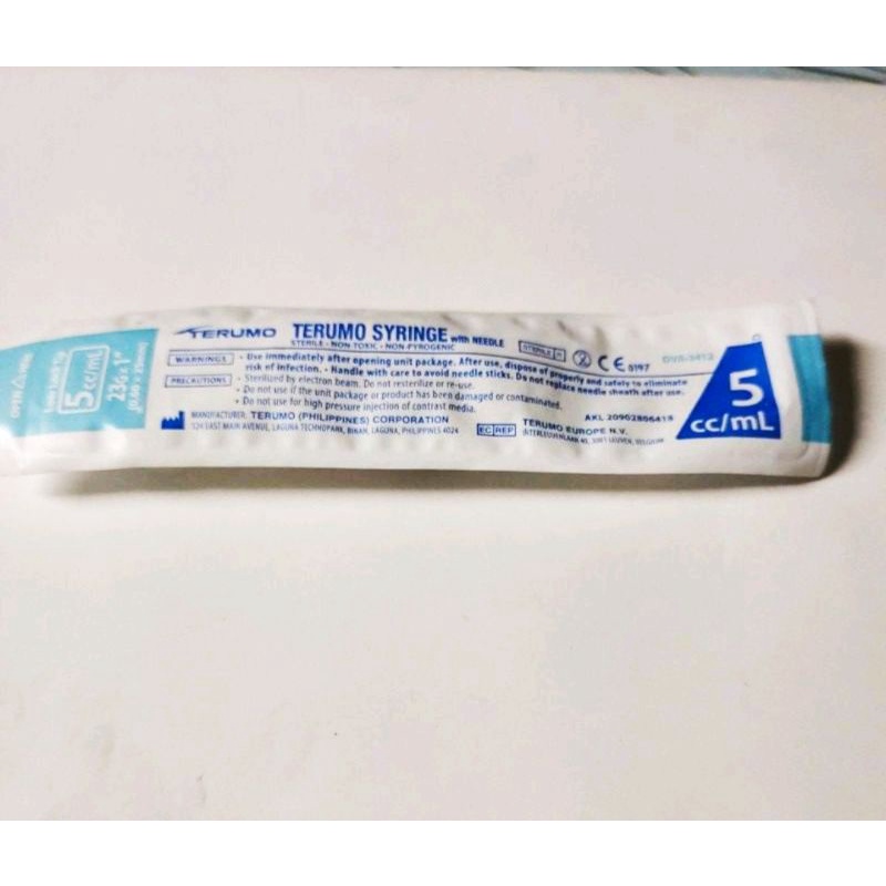 Terumo disposable syringe /10cc/5cc/1cc sold per piece. | Shopee Philippines