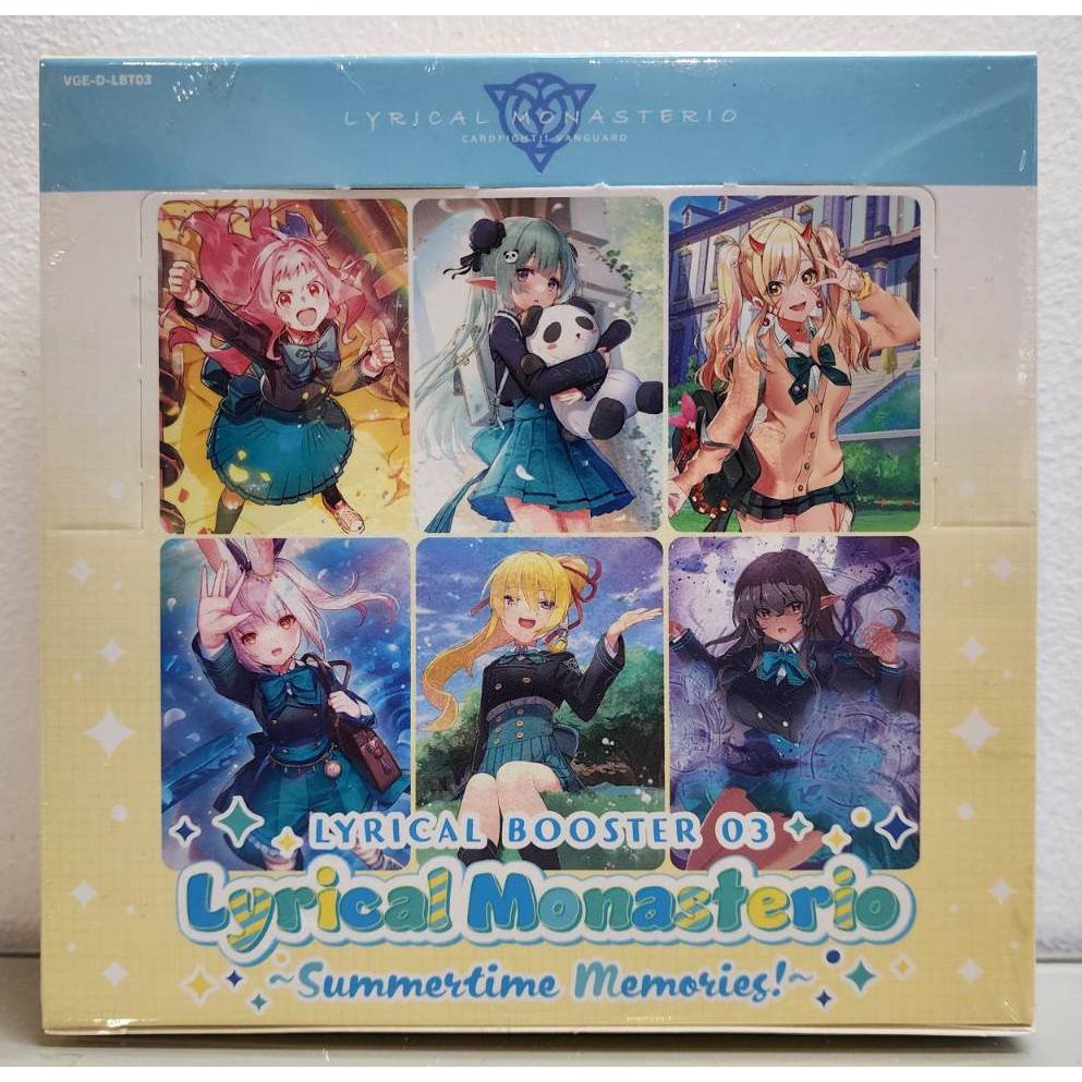 Cardfight!! Vanguard Lyrical Booster 03: Lyrical Monasterio ~Summertime Memories!~ DLBT03 16s ...