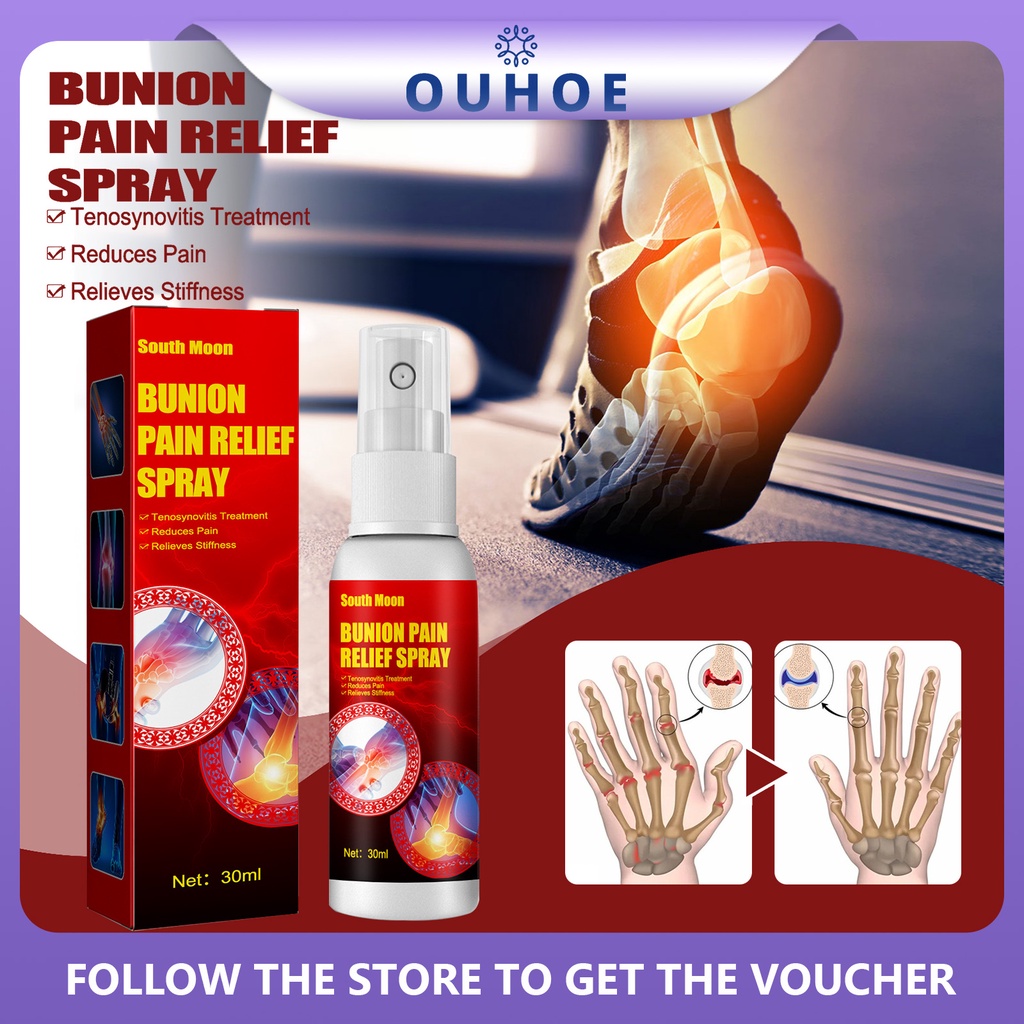 【BUY 2 GET 1 Gift】South Moon Pain Relief Spray toe bunion joint ...