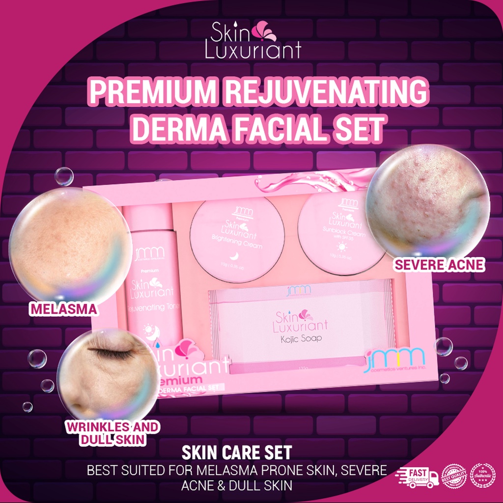 Anti-acne, Melasma Remover, Anti-wrinkles (Skin Luxuriant Premium Set ...