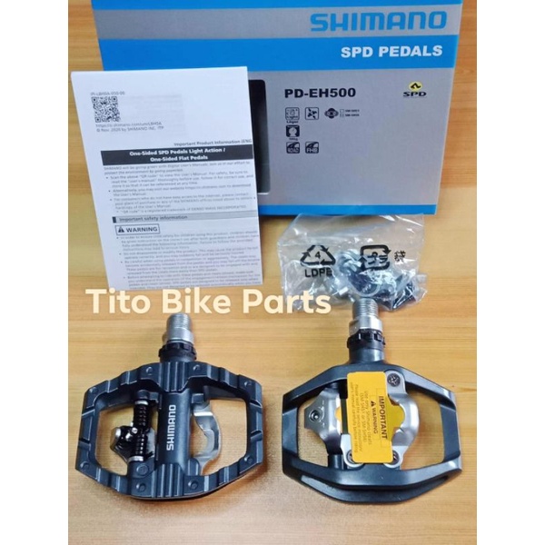 SHIMANO EH500 CLEAT PEDALS | Shopee Philippines