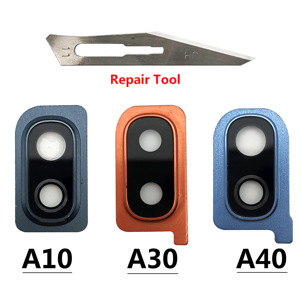 New Housing Back Rear Camera Glass Lens With Cover Frame Holder For ...