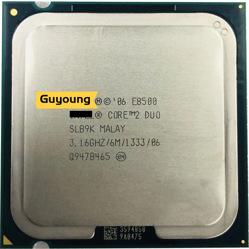 Core 2 Duo E8500 3.1 GHz Dual-Core CPU Processor 6M 65W LGA 775 | Shopee Philippines