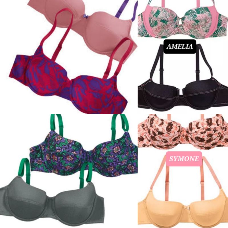 Avon LARISSA, AMELIA, NOELLE, SYMONE 2PIECES UNDERWIRE BRA | Shopee ...