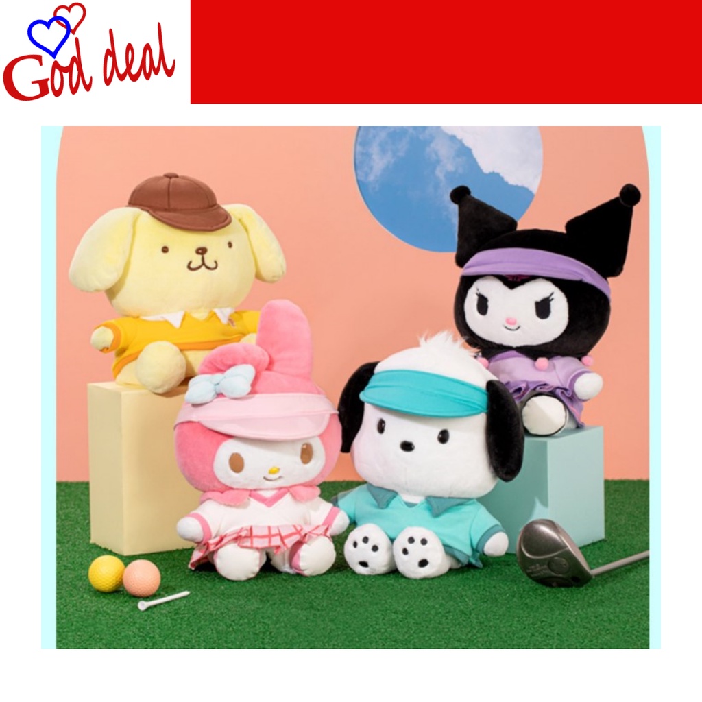[Sanrio] [Golf lineup] Characters Kuromi My Melody Pochaco Pompompurin ...