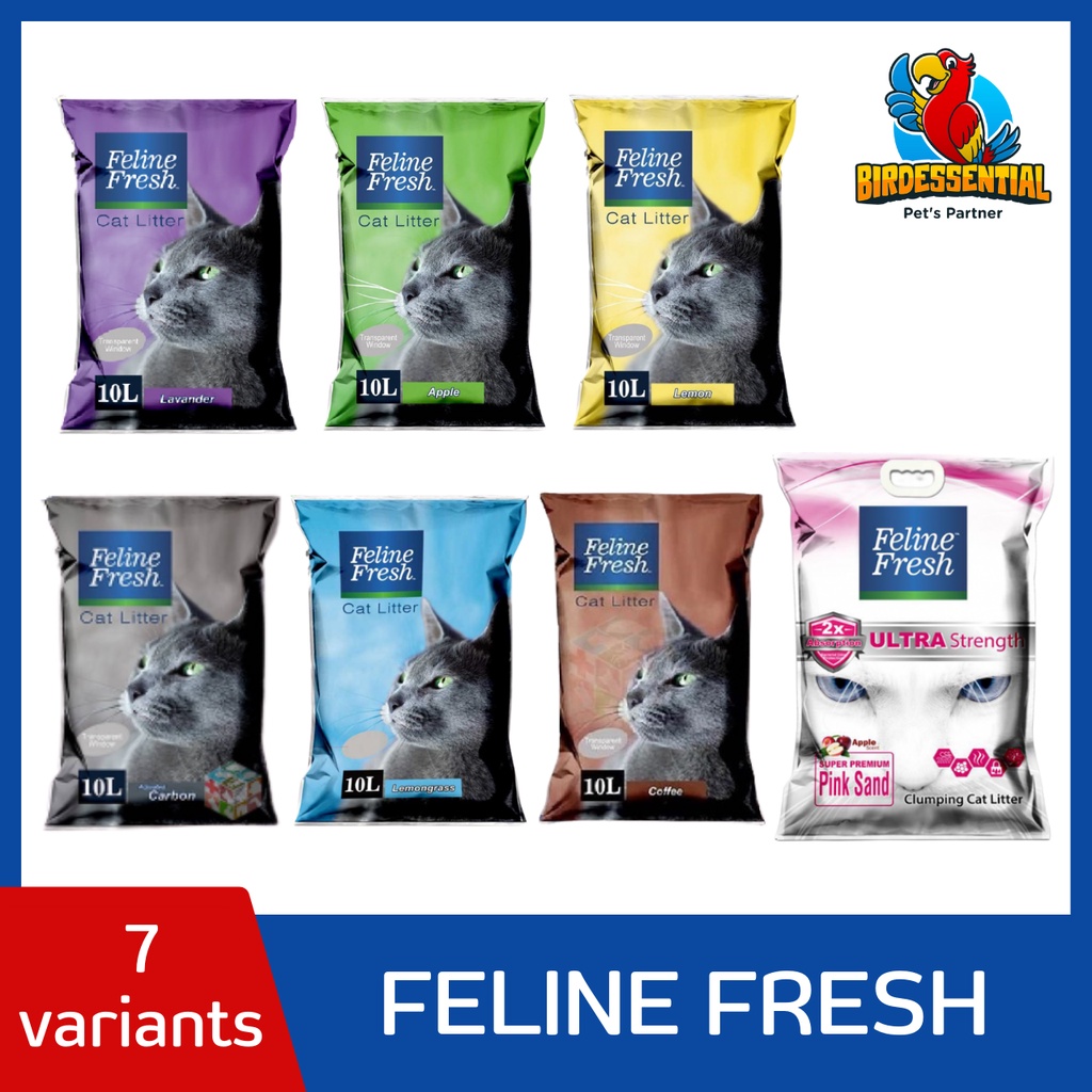 Feline Fresh Cat Litter Sand 10L | Shopee Philippines