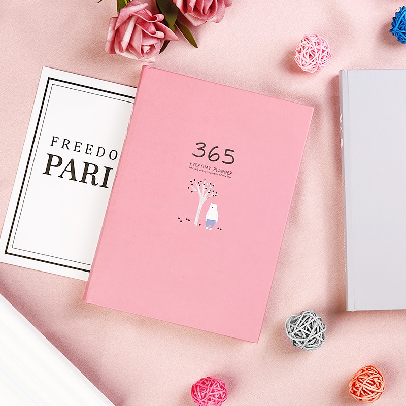 2023 Daily Monthly Planner Notebook A5 Color Index 365 Days Calendar ...