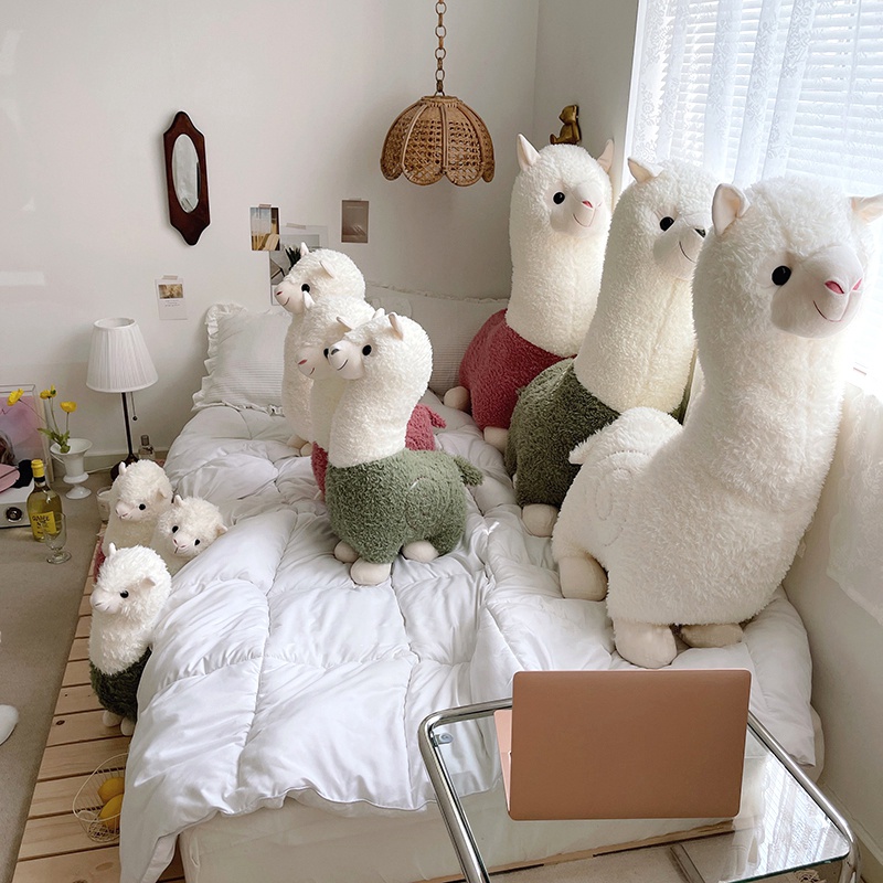 Cute Alpaca Dolls Gift Plush Toys Cushion Sofa Throw Pillow Birthday ...
