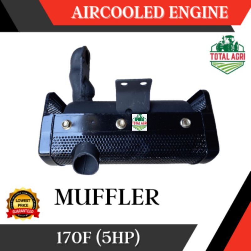 Muffler Assy Assembly 170F Aircooled Diesel Engine 5HP | Shopee Philippines