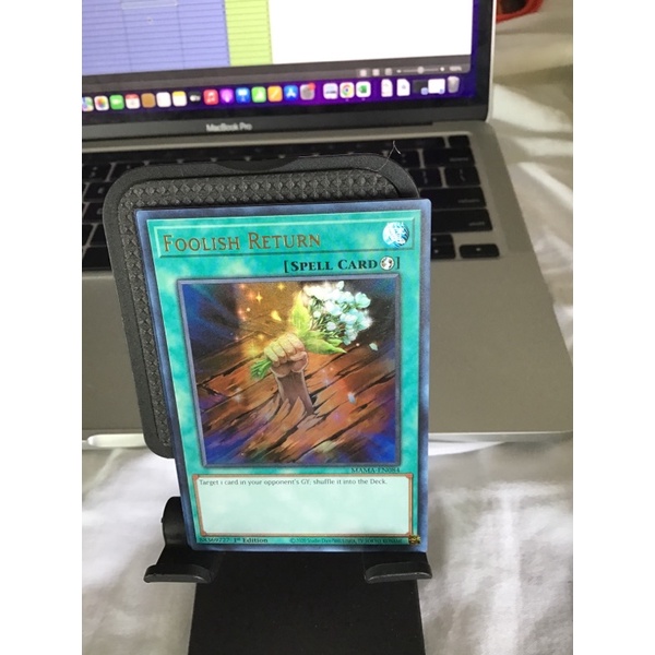 foolish return yugioh magnificent mavens MAMA-EN084 | Shopee Philippines