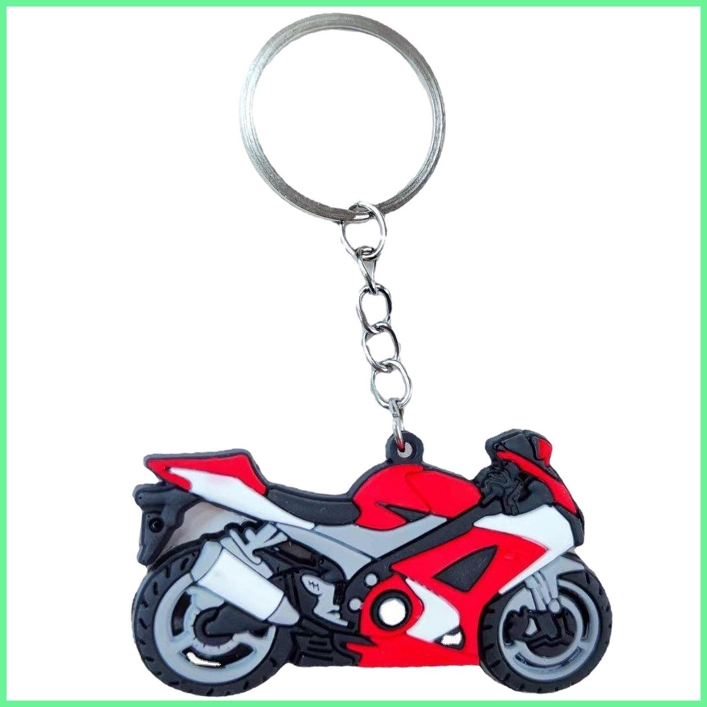 Mini Motorcycle Keychain Mini Cute Motorcycle Key Ring Motor Keychain ...