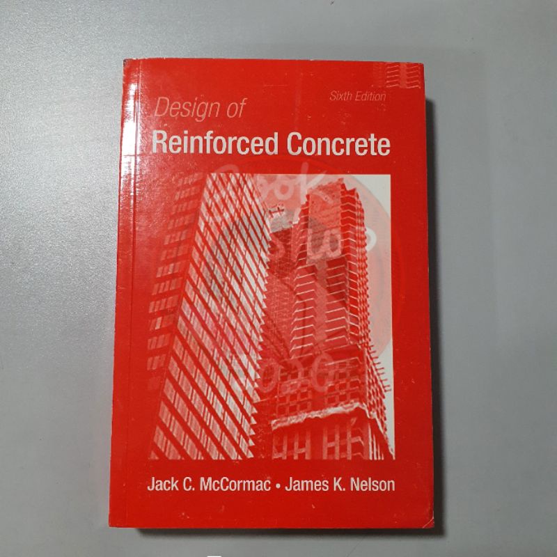 Design of Reinforced Concrete By Jack C.McCormac | Shopee Philippines