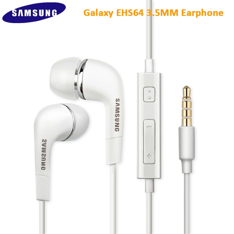 EHS64 Samsung Galaxy A12 M12 M40 M51 A22 A32 A52 Earphone With Built-in ...