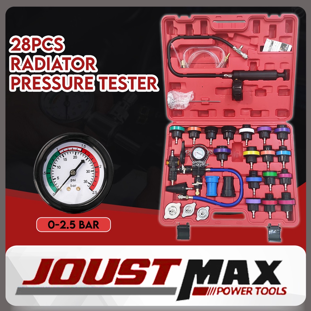 28pcs Radiator Pressure Tester Radiator Pump Pressure Tester Radiator ...