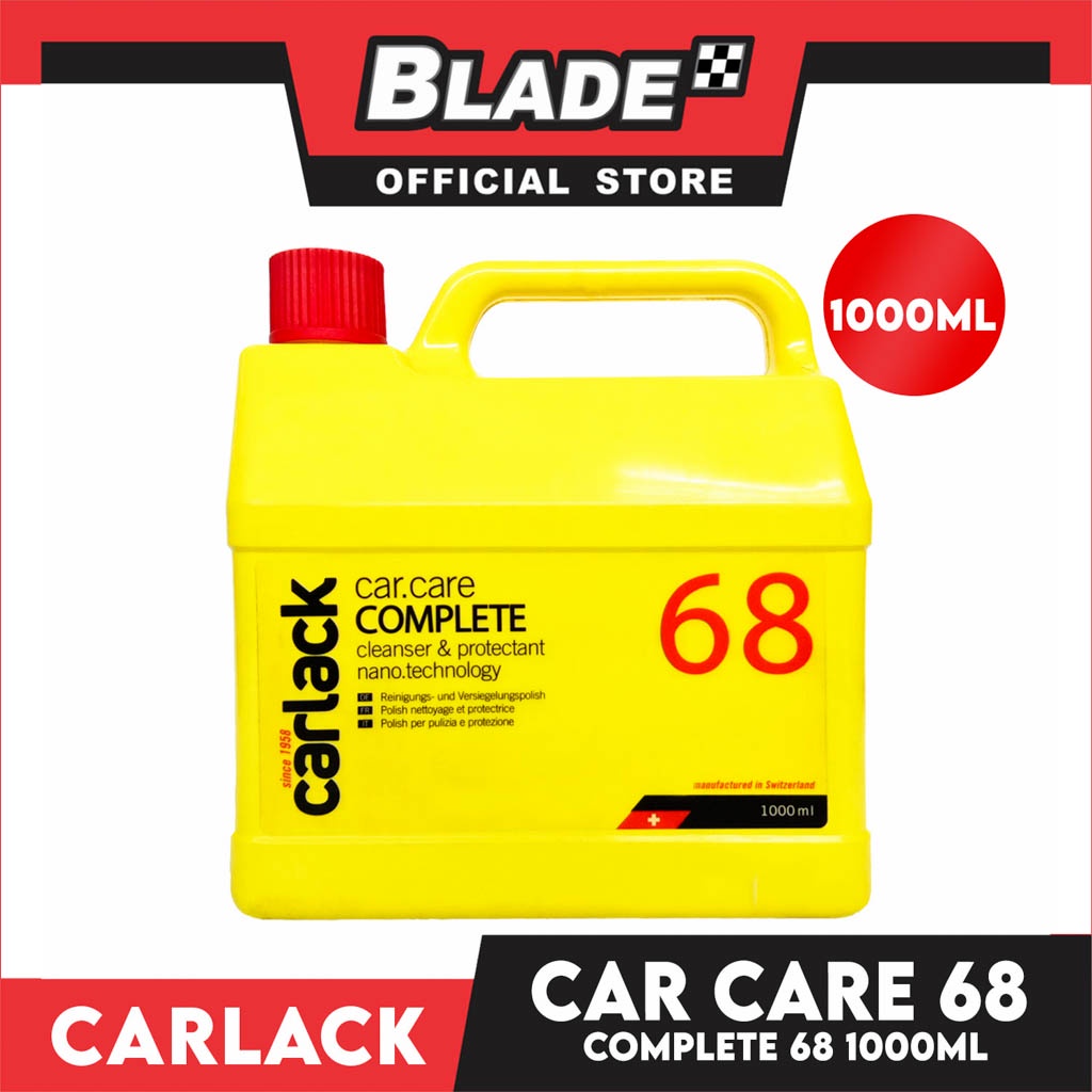 Carlack Complete 68 Cleanser and Protectant Nano Technology 1000ml ...
