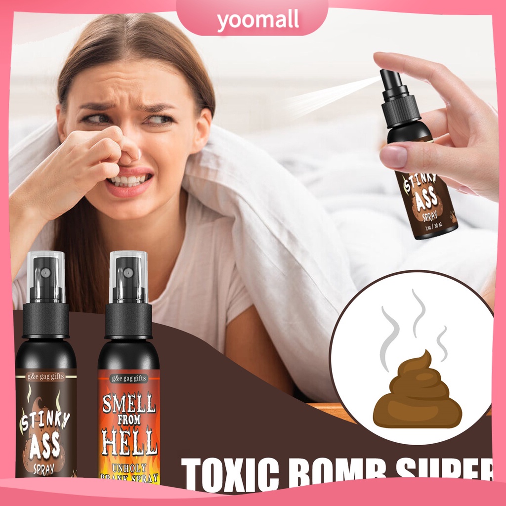 [YOOMALL] Convenient Poop Spray Prank Poop Stuff Stink Spray Improve ...