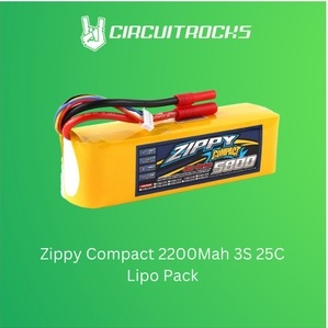 Zippy Compact 2200Mah 3S 25C Lipo Pack | Shopee Philippines