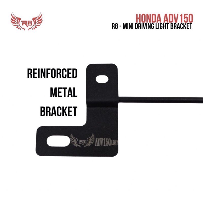 Minidriving Light Bracket ADV 150 (Heavy Duty Thailand) | Shopee ...