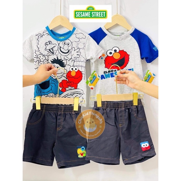 Sesame Street Set - Boys Elmo & Friends Style 4 | Shopee Philippines