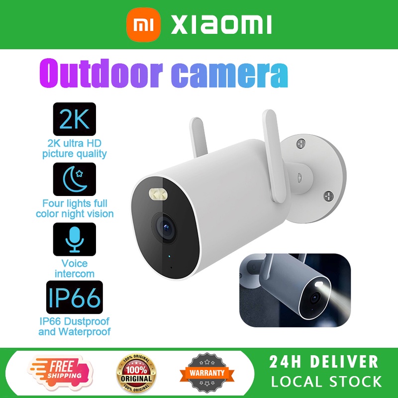 Xiaomi outdoor cctv Global Version Smart safe Camera AW300 IP66 2K ...