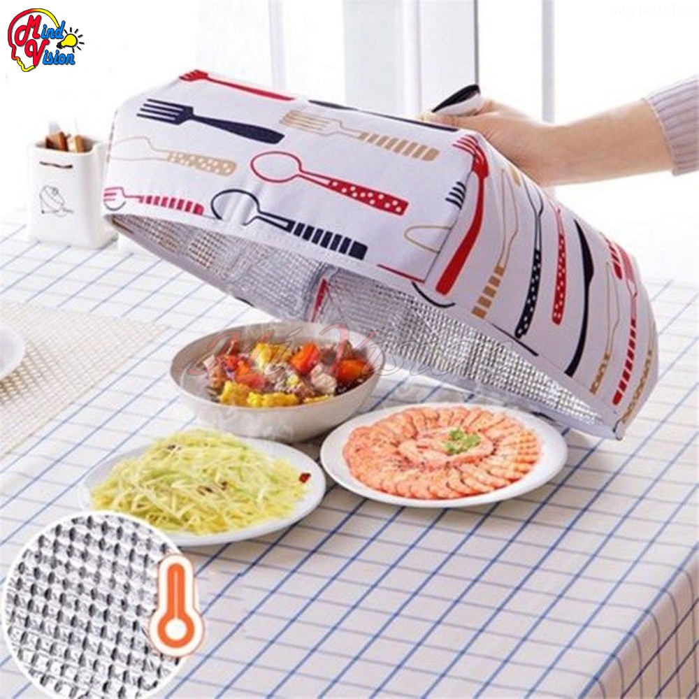 Kitchen Food Cover Foldable Heat Preservation Food | Shopee Philippines