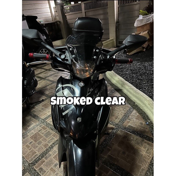 Suzuki Smash R25 Side mirror bracket and visor set | Shopee Philippines