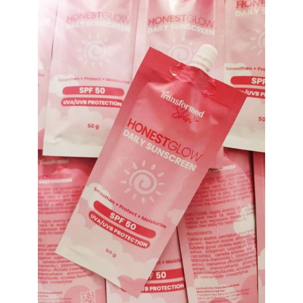 HONEST GLOW DAILY SUNSCREEN SPF50 | Shopee Philippines